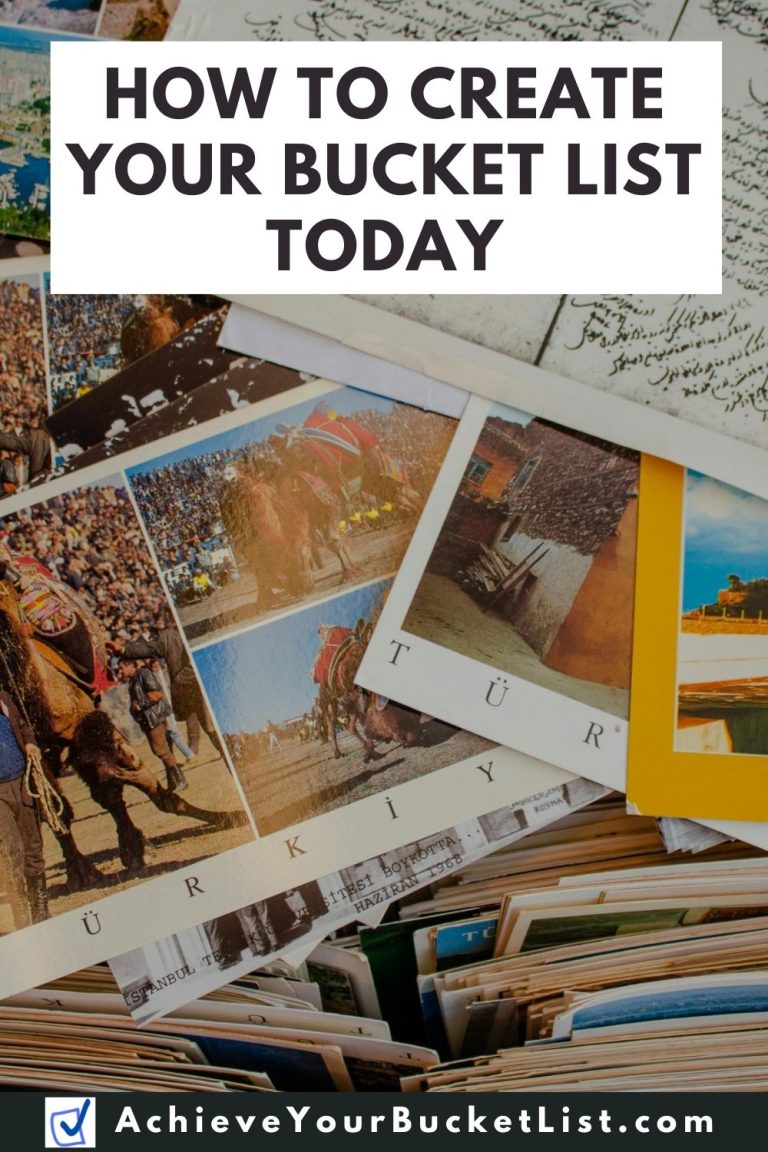 Make A Bucket List in 5 Easy Steps (with a guided worksheet)